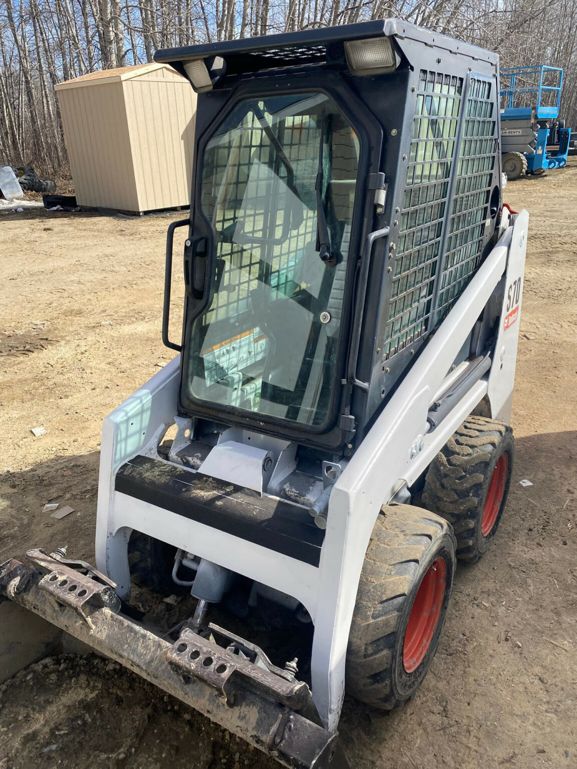 Bobcat S70 Wheeled Unit for Rent | LCE Rentals Edmonton
